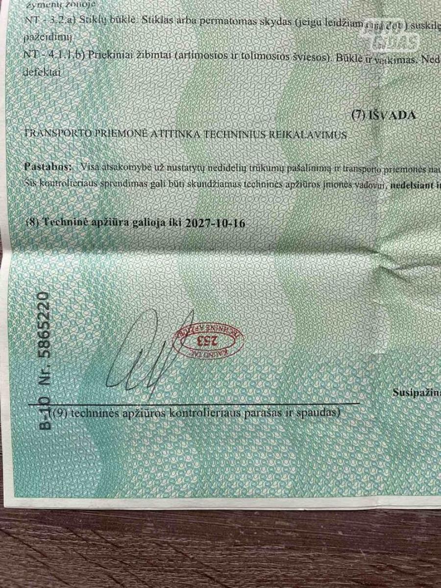 Pelēks Opel Zafira 2007 Viļņa, ar dzinēja tilpumu 1.90 L un nobraukumu 340 tūkst. km par 1500 €, foto 15 vietnē AUTOMOTO.COM.LV