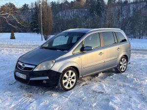 Pelēks Opel Zafira 2007 Viļņa, ar dzinēja tilpumu 1.91 L un nobraukumu 373 tūkst. km par 1200 €, foto  vietnē AUTOMOTO.COM.LV
