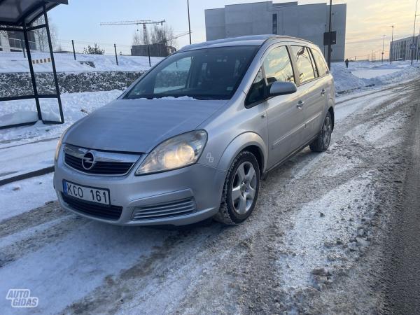 Pelēks Opel Zafira 2007 Viļņa, ar dzinēja tilpumu 1.90 L un nobraukumu 340 tūkst. km par 1650 €, foto 1 vietnē AUTOMOTO.COM.LV