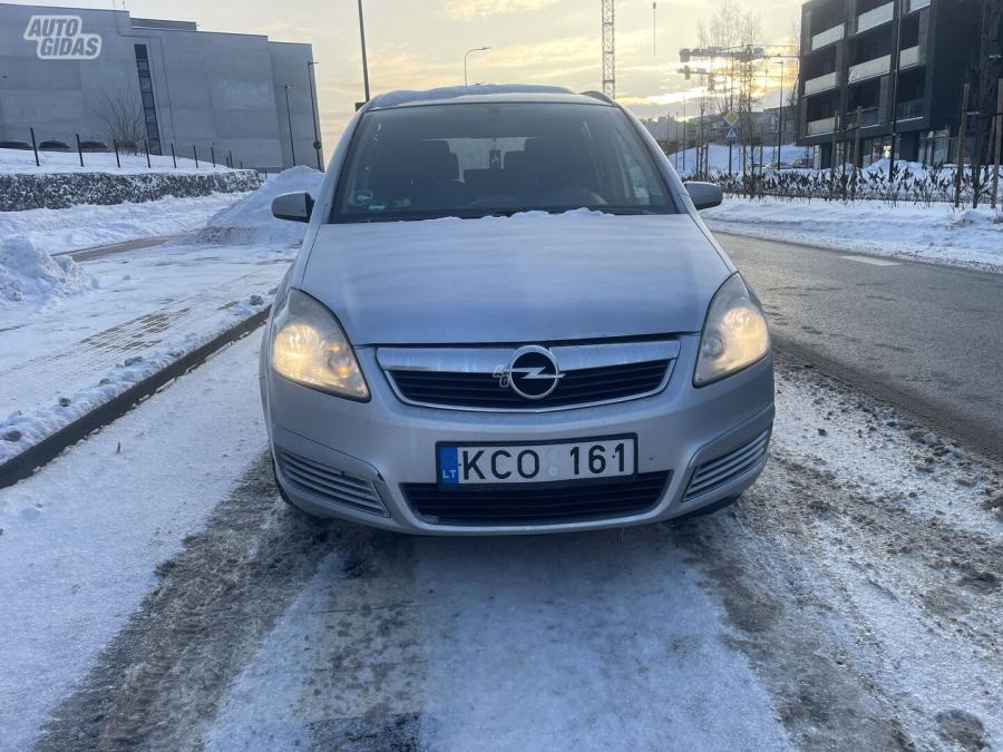 Pelēks Opel Zafira 2007 Viļņa, ar dzinēja tilpumu 1.90 L un nobraukumu 340 tūkst. km par 1650 €, foto 9 vietnē AUTOMOTO.COM.LV