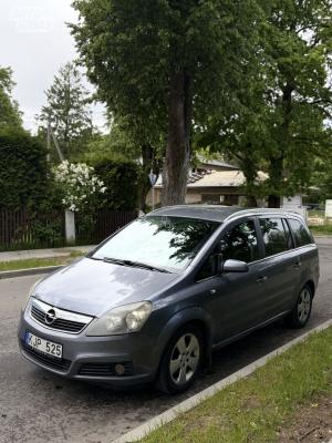 Grey Opel Zafira 2007 in Vilnius, with an engine capacity of 1.90 L and mileage of 280 thousand km for 1650 €, photo  on AUTOMOTO.COM.LV