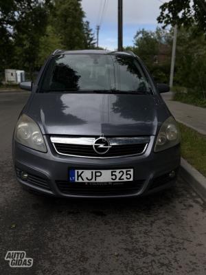 Grey Opel Zafira 2007 in Vilnius, with an engine capacity of 1.90 L and mileage of 280 thousand km for 1650 €, photo 4 on AUTOMOTO.COM.LV