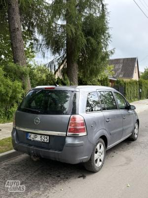 Grey Opel Zafira 2007 in Vilnius, with an engine capacity of 1.90 L and mileage of 280 thousand km for 1650 €, photo 7 on AUTOMOTO.COM.LV