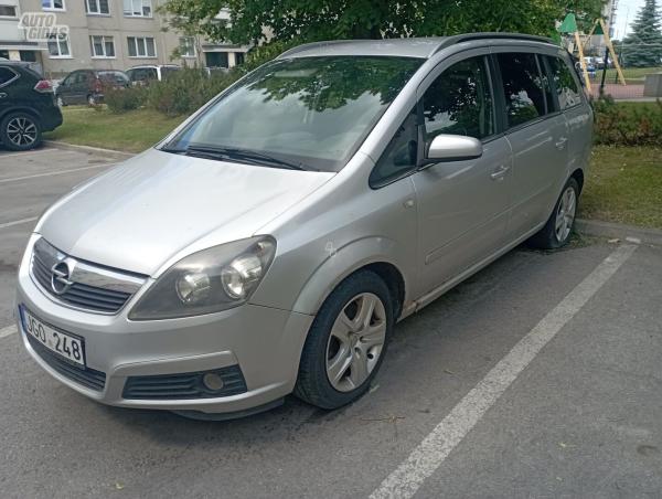 Pelēks Opel Zafira 2007 Viļņa, ar dzinēja tilpumu 1.90 L un nobraukumu 3000 tūkst. km par 400 €, foto 1 vietnē AUTOMOTO.COM.LV