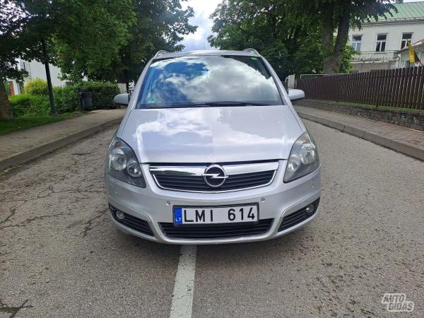 Pelēks Opel Zafira 2007 Telšiai, ar dzinēja tilpumu 1.90 L un nobraukumu 290 tūkst. km par 950 €, foto 3 vietnē AUTOMOTO.COM.LV