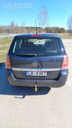 Pelēks Opel Zafira 2007 Rīga, ar dzinēja tilpumu 1.90 L un nobraukumu 360 tūkst. km par 490 €, foto 4 vietnē AUTOMOTO.COM.LV
