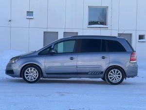 Grey Opel Zafira 2007 in Rezekne, with an engine capacity of 1.90 L and mileage of 255 thousand km for 2150 €, photo 7 on AUTOMOTO.COM.LV