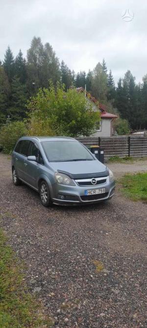 Grey Opel Zafira 2007 in Klaipeda, with an engine capacity of 1.90 L and mileage of 312 thousand km for 1000 €, photo  on AUTOMOTO.COM.LV