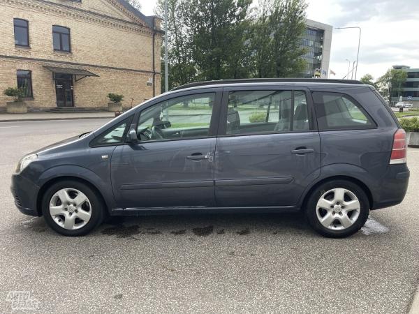 Pelēks Opel Zafira 2007 Viļņa, ar dzinēja tilpumu 1.90 L un nobraukumu 230 tūkst. km par 1850 €, foto 4 vietnē AUTOMOTO.COM.LV