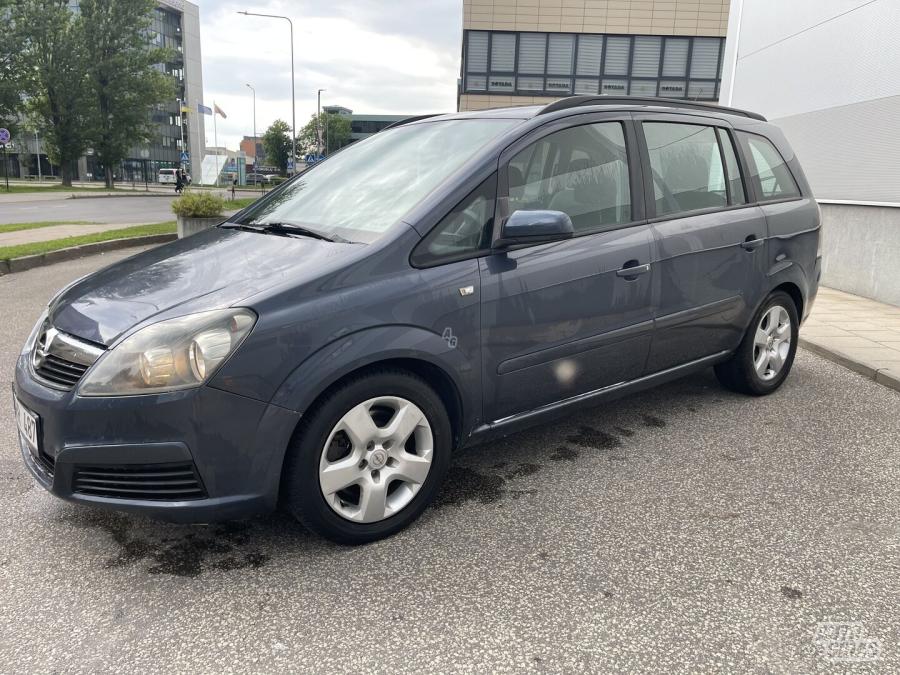 Pelēks Opel Zafira 2007 Viļņa, ar dzinēja tilpumu 1.90 L un nobraukumu 230 tūkst. km par 1850 €, foto 7 vietnē AUTOMOTO.COM.LV