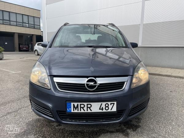 Pelēks Opel Zafira 2007 Viļņa, ar dzinēja tilpumu 1.90 L un nobraukumu 230 tūkst. km par 1850 €, foto 8 vietnē AUTOMOTO.COM.LV