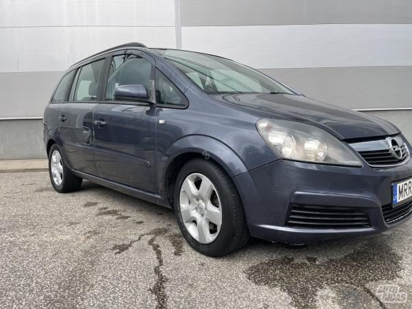 Pelēks Opel Zafira 2007 Viļņa, ar dzinēja tilpumu 1.90 L un nobraukumu 230 tūkst. km par 1850 €, foto 9 vietnē AUTOMOTO.COM.LV