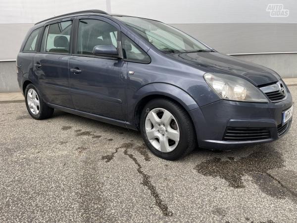 Pelēks Opel Zafira 2007 Viļņa, ar dzinēja tilpumu 1.90 L un nobraukumu 230 tūkst. km par 1850 €, foto 10 vietnē AUTOMOTO.COM.LV