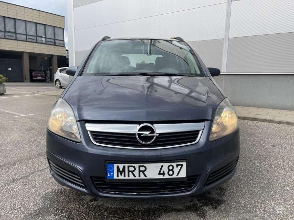 Pelēks Opel Zafira 2007 Viļņa, ar dzinēja tilpumu 1.91 L un nobraukumu 230 tūkst. km par 1850 €, foto 7 vietnē AUTOMOTO.COM.LV