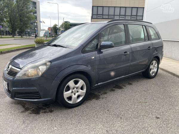 Grey Opel Zafira 2007 in Vilnius, with an engine capacity of 1.90 L and mileage of 230 thousand km for 1800 €, photo 6 on AUTOMOTO.COM.LV