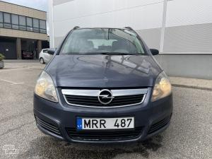 Grey Opel Zafira 2007 in Vilnius, with an engine capacity of 1.90 L and mileage of 230 thousand km for 1800 €, photo 9 on AUTOMOTO.COM.LV