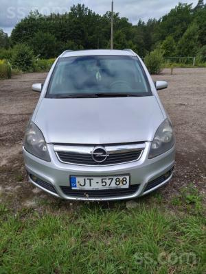 Pelēks Opel Zafira 2007 Cēsis, ar dzinēja tilpumu 1.90 L un nobraukumu 338 tūkst. km par 1700 €, foto  vietnē AUTOMOTO.COM.LV