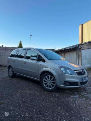 Grey Opel Zafira 2007 in Kaunas, with an engine capacity of 1.91 L and mileage of 273 thousand km for 2000 €, photo 5 on AUTOMOTO.COM.LV