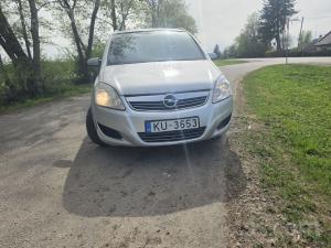 Grey Opel Zafira 2007 in Bauska, with an engine capacity of 1.70 L and mileage of 352 thousand km for 1420 €, photo 6 on AUTOMOTO.COM.LV