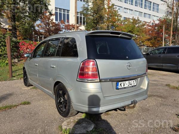 Pelēks Opel Zafira 2007 Jelgava, ar dzinēja tilpumu 1.90 L un nobraukumu 0 tūkst. km par 790 €, foto 3 vietnē AUTOMOTO.COM.LV