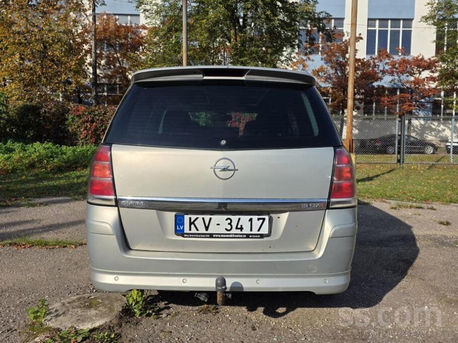 Pelēks Opel Zafira 2007 Jelgava, ar dzinēja tilpumu 1.90 L un nobraukumu 0 tūkst. km par 790 €, foto 7 vietnē AUTOMOTO.COM.LV