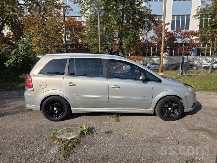 Pelēks Opel Zafira 2007 Jelgava, ar dzinēja tilpumu 1.90 L un nobraukumu 0 tūkst. km par 790 €, foto 9 vietnē AUTOMOTO.COM.LV