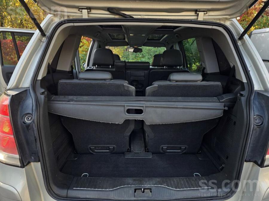 Pelēks Opel Zafira 2007 Jelgava, ar dzinēja tilpumu 1.90 L un nobraukumu 0 tūkst. km par 790 €, foto 28 vietnē AUTOMOTO.COM.LV