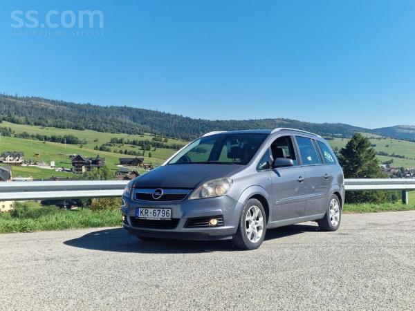 Pelēks Opel Zafira 2007 Rīga, ar dzinēja tilpumu 1.90 L un nobraukumu 308 tūkst. km par 1750 €, foto 1 vietnē AUTOMOTO.COM.LV