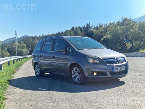 Pelēks Opel Zafira 2007 Rīga, ar dzinēja tilpumu 1.90 L un nobraukumu 308 tūkst. km par 1750 €, foto 3 vietnē AUTOMOTO.COM.LV