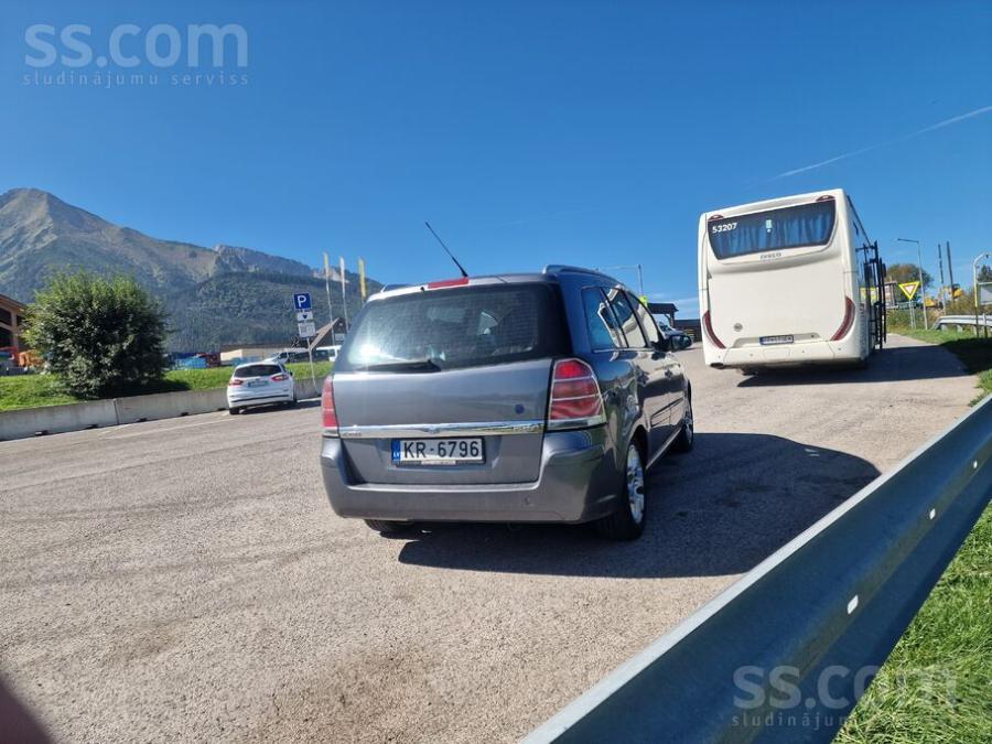 Pelēks Opel Zafira 2007 Rīga, ar dzinēja tilpumu 1.90 L un nobraukumu 308 tūkst. km par 1750 €, foto 5 vietnē AUTOMOTO.COM.LV