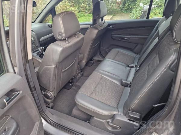 Pelēks Opel Zafira 2007 Rīga, ar dzinēja tilpumu 1.90 L un nobraukumu 308 tūkst. km par 1750 €, foto 7 vietnē AUTOMOTO.COM.LV