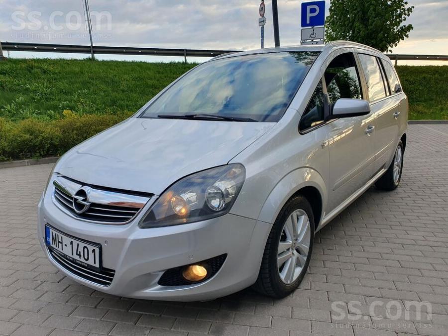 Pelēks Opel Zafira 2008 Daugavpils, ar dzinēja tilpumu 1.70 L un nobraukumu 0 tūkst. km par 1990 €, foto 8 vietnē AUTOMOTO.COM.LV