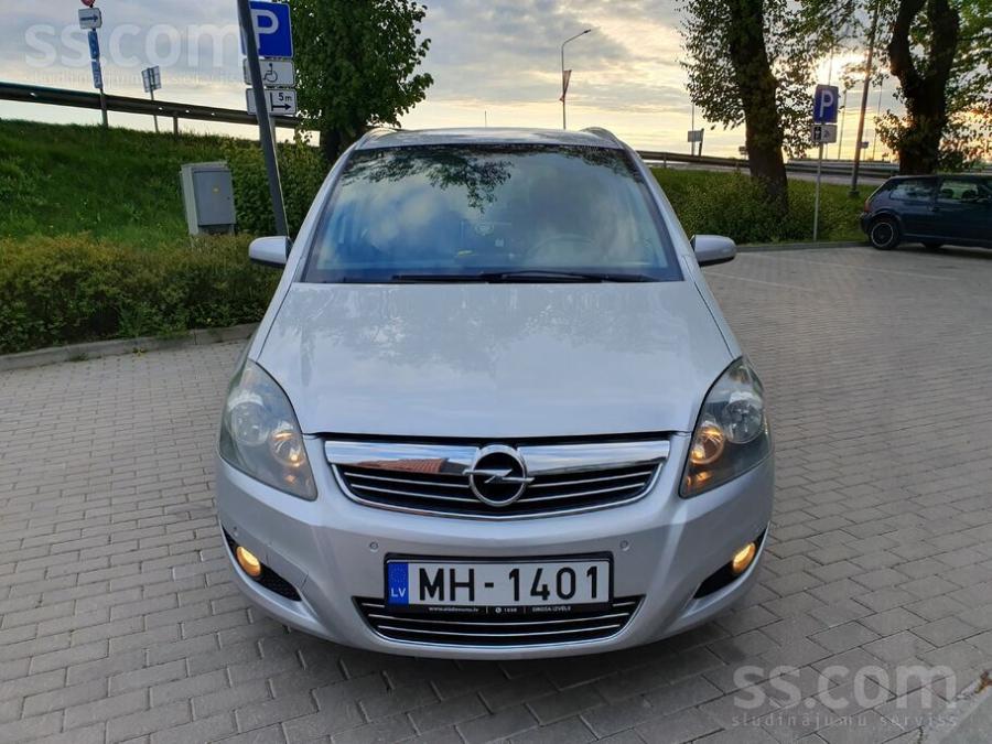 Pelēks Opel Zafira 2008 Daugavpils, ar dzinēja tilpumu 1.70 L un nobraukumu 0 tūkst. km par 1990 €, foto 9 vietnē AUTOMOTO.COM.LV