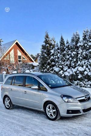 Grey Opel Zafira 2008 in Vilnius, with an engine capacity of 1.91 L and mileage of 227 thousand km for 2500 €, photo 4 on AUTOMOTO.COM.LV