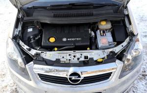 Grey Opel Zafira 2008 in Vilnius, with an engine capacity of 1.91 L and mileage of 227 thousand km for 2500 €, photo 11 on AUTOMOTO.COM.LV