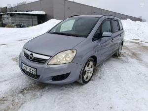 Grey Opel Zafira 2008 in Rokiskis, with an engine capacity of 1.91 L and mileage of 320 thousand km for 999 €, photo  on AUTOMOTO.COM.LV