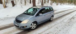 Grey Opel Zafira 2008 in Vilnius, with an engine capacity of 1.91 L and mileage of 354 thousand km for 999 €, photo 8 on AUTOMOTO.COM.LV