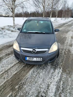 Grey Opel Zafira 2008 in Kretinga, with an engine capacity of 1.90 L and mileage of 455 thousand km for 1499 €, photo  on AUTOMOTO.COM.LV