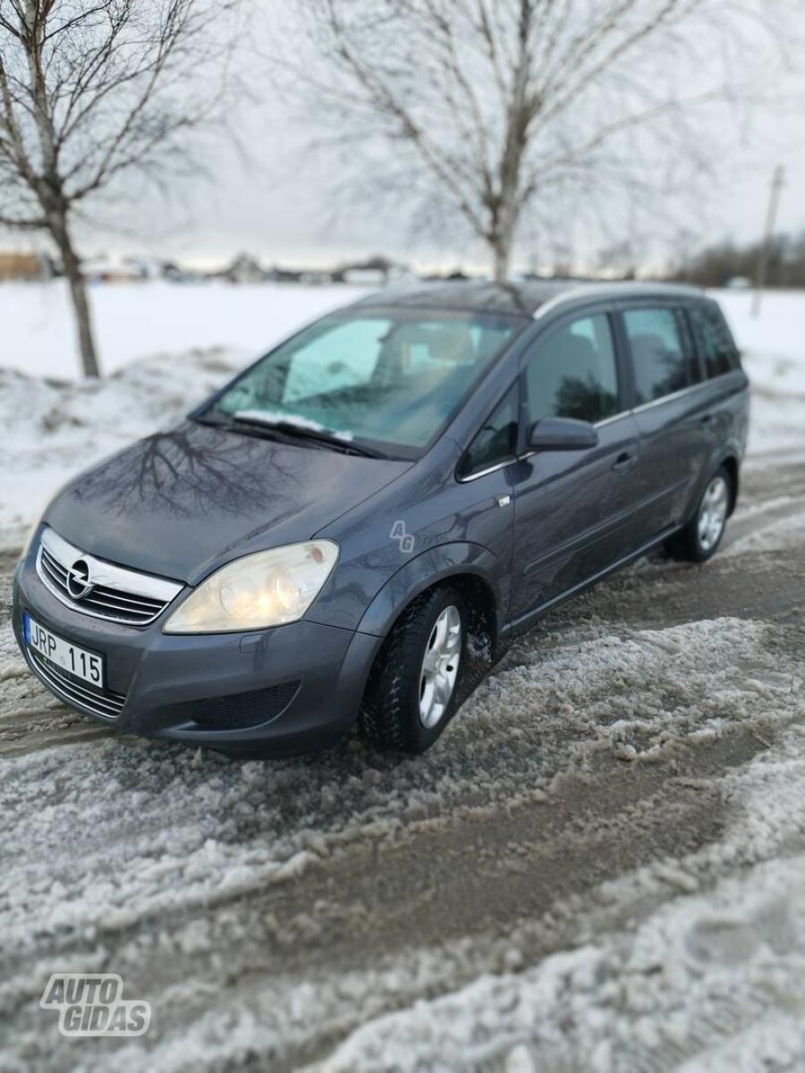 Grey Opel Zafira 2008 in Kretinga, with an engine capacity of 1.90 L and mileage of 455 thousand km for 1499 €, photo 2 on AUTOMOTO.COM.LV