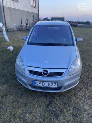 Pelēks Opel Zafira 2008 Lazdijai, ar dzinēja tilpumu 1.90 L un nobraukumu 385 tūkst. km par 600 €, foto  vietnē AUTOMOTO.COM.LV