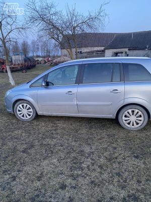 Grey Opel Zafira 2008 in Lazdijai, with an engine capacity of 1.90 L and mileage of 385 thousand km for 600 €, photo 2 on AUTOMOTO.COM.LV