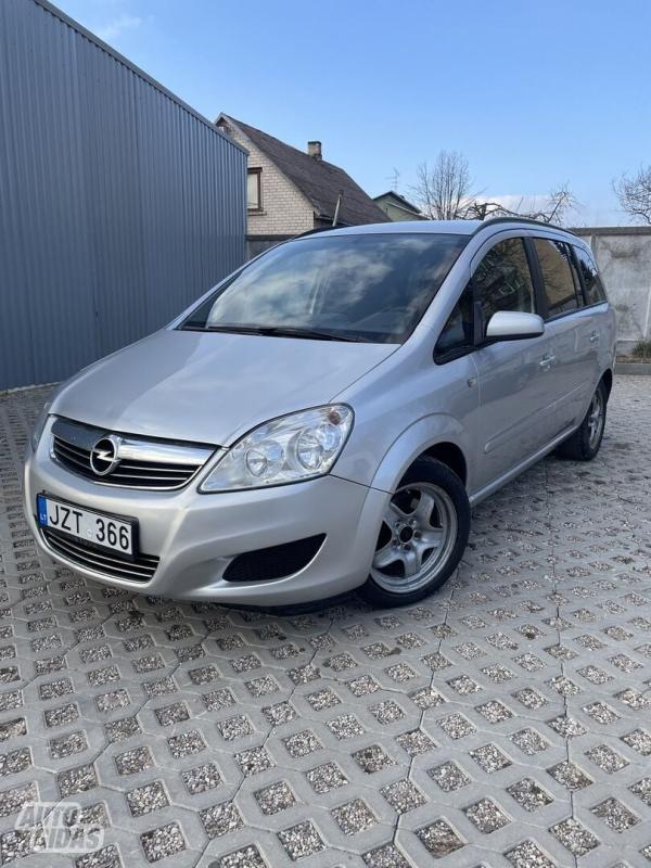 Pelēks Opel Zafira 2008 Alīta, ar dzinēja tilpumu 1.90 L un nobraukumu 220 tūkst. km par 1800 €, foto 1 vietnē AUTOMOTO.COM.LV