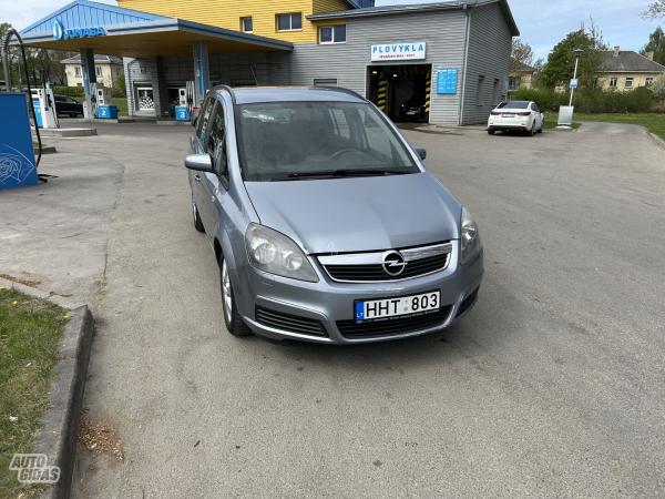 Pelēks Opel Zafira 2008 Šauļi, ar dzinēja tilpumu 1.90 L un nobraukumu 323 tūkst. km par 1500 €, foto 1 vietnē AUTOMOTO.COM.LV