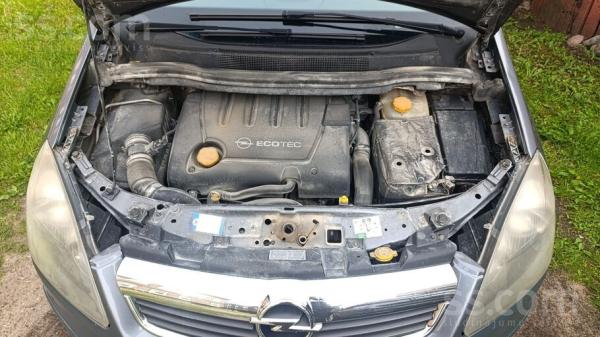 Pelēks Opel Zafira 2008 Liepāja, ar dzinēja tilpumu 1.90 L un nobraukumu 287 tūkst. km par 1300 €, foto 6 vietnē AUTOMOTO.COM.LV