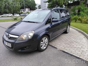 Grey Opel Zafira 2008 in Riga, with an engine capacity of 1.70 L and mileage of 330 thousand km for 890 €, photo  on AUTOMOTO.COM.LV