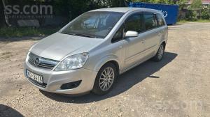 Pelēks Opel Zafira 2008 Rīga, ar dzinēja tilpumu 2.00 L un nobraukumu 300 tūkst. km par 800 €, foto 3 vietnē AUTOMOTO.COM.LV
