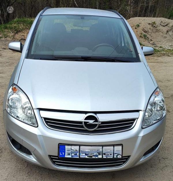 Pelēks Opel Zafira 2008 Viļņa, ar dzinēja tilpumu 2.20 L un nobraukumu 128 tūkst. km par 2200 €, foto 2 vietnē AUTOMOTO.COM.LV