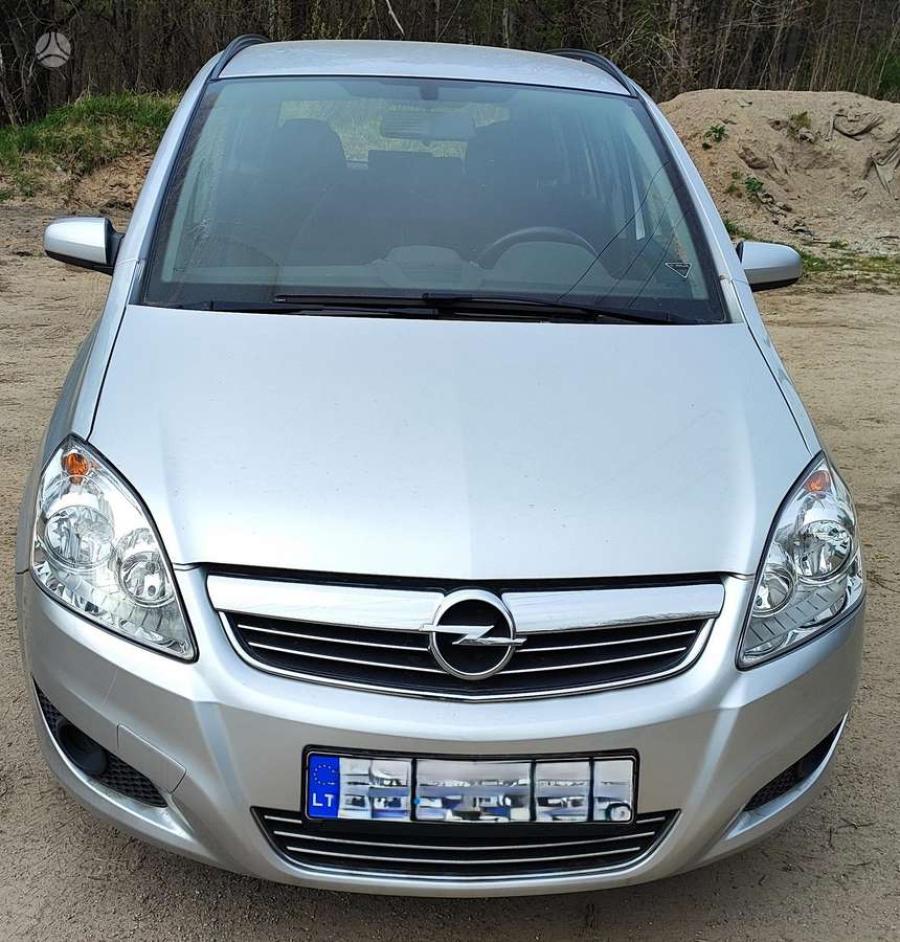 Pelēks Opel Zafira 2008 Viļņa, ar dzinēja tilpumu 2.20 L un nobraukumu 128 tūkst. km par 2200 €, foto 3 vietnē AUTOMOTO.COM.LV