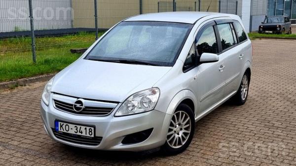 Pelēks Opel Zafira 2008 Cēsis, ar dzinēja tilpumu 1.90 L un nobraukumu 490 tūkst. km par 1700 €, foto 1 vietnē AUTOMOTO.COM.LV