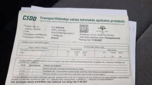 Grey Opel Zafira 2008 in Cesis, with an engine capacity of 1.90 L and mileage of 490 thousand km for 1700 €, photo 14 on AUTOMOTO.COM.LV